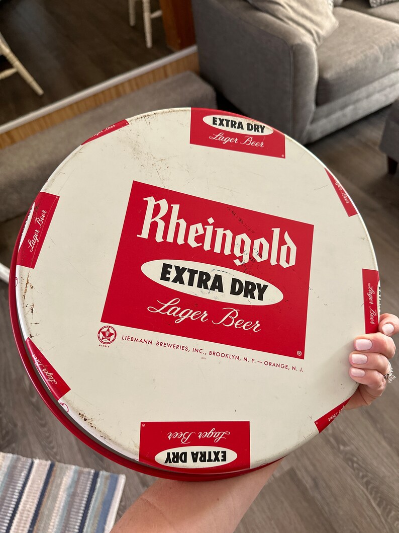 Vintage Rheingold Extra Dry Beer Tray - Etsy