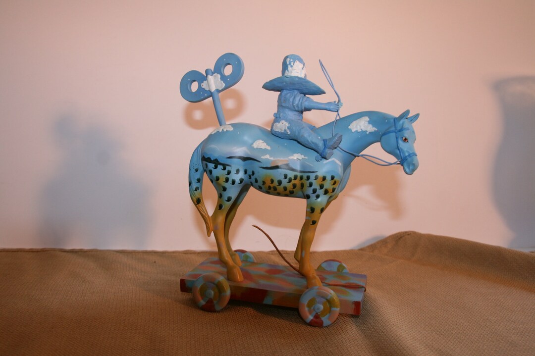 Trail of Painted Ponies Wooden Toy Horse - Etsy