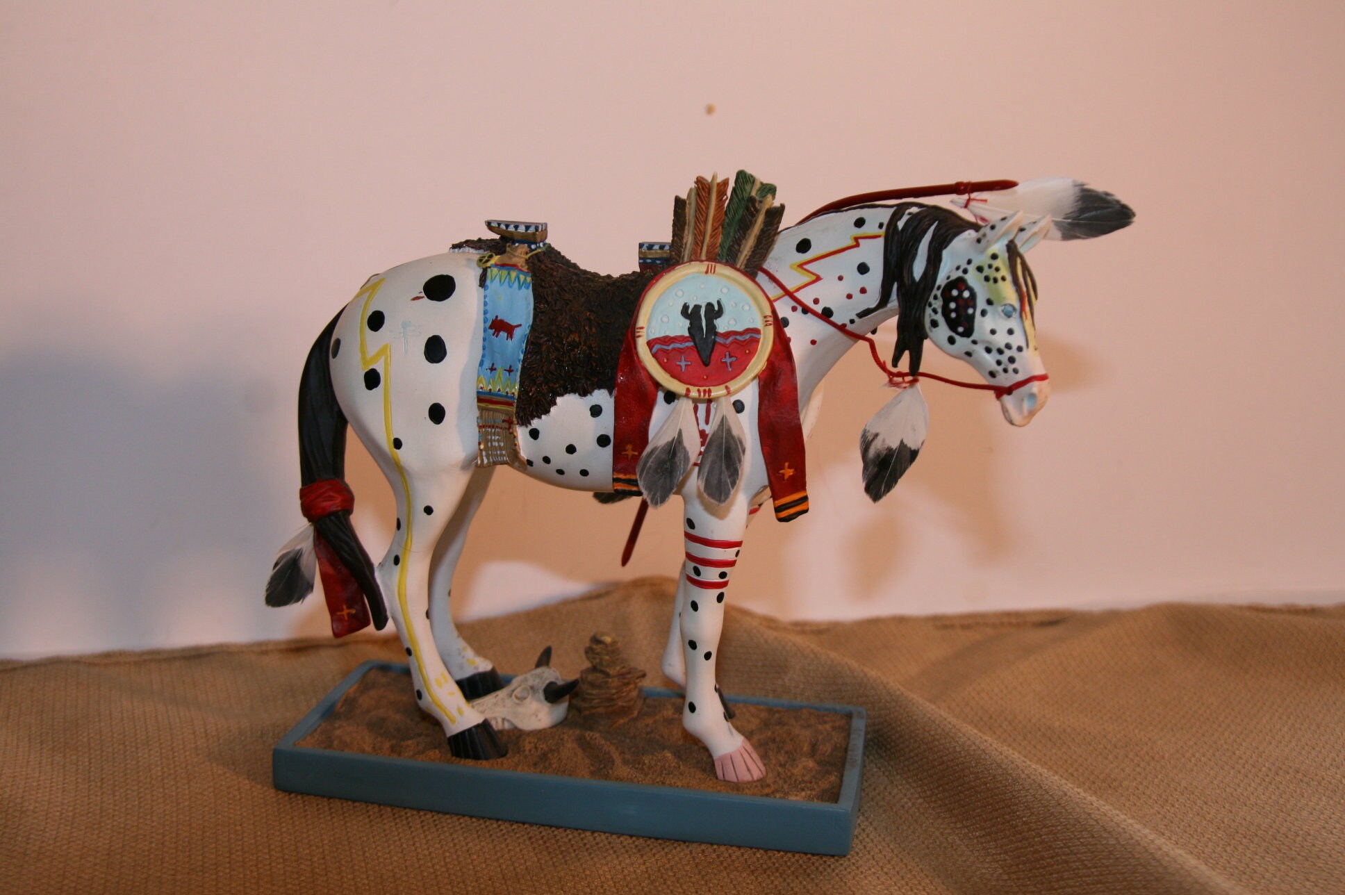 Trail of Painted Ponies War Pony - Etsy