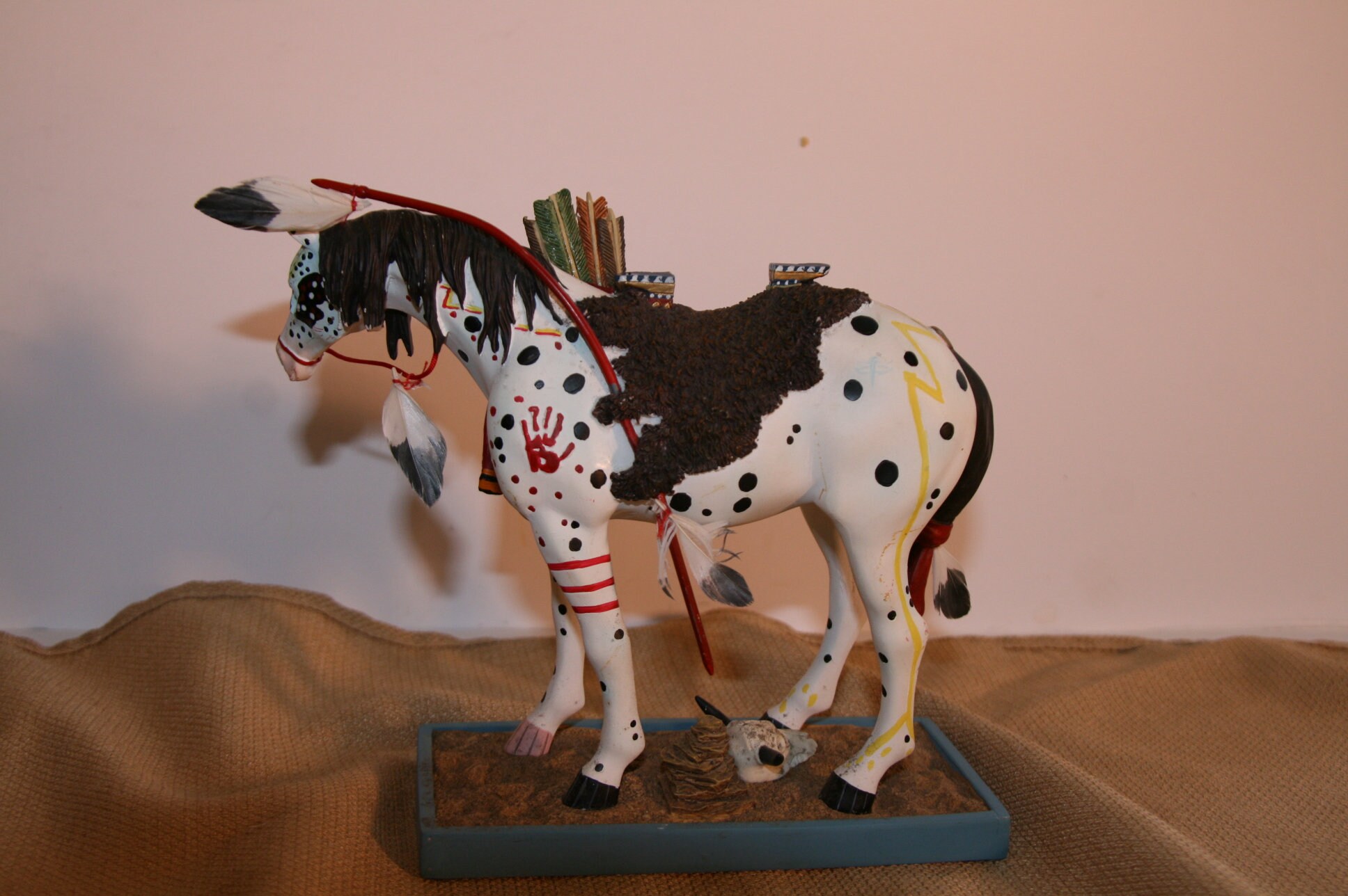 Trail of Painted Ponies War Pony - Etsy