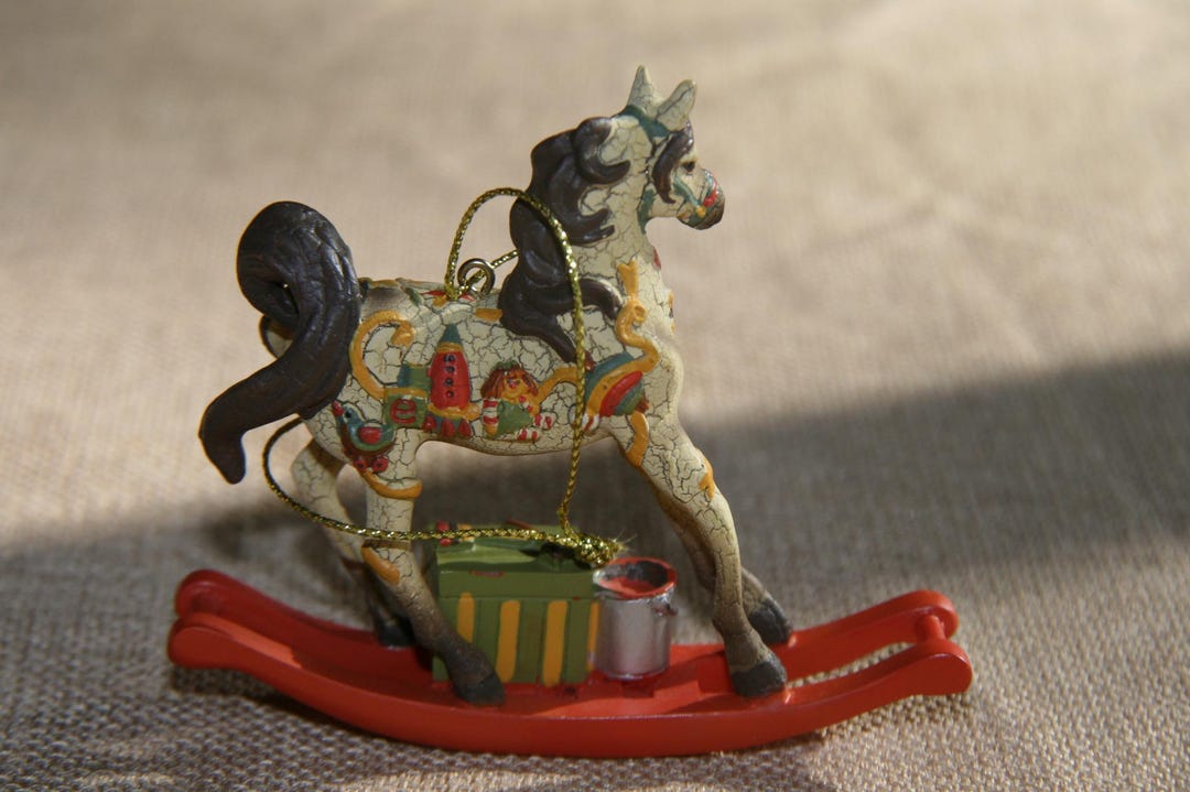 Trail of Painted Ponies- Santa's Workshop Ornament - Etsy