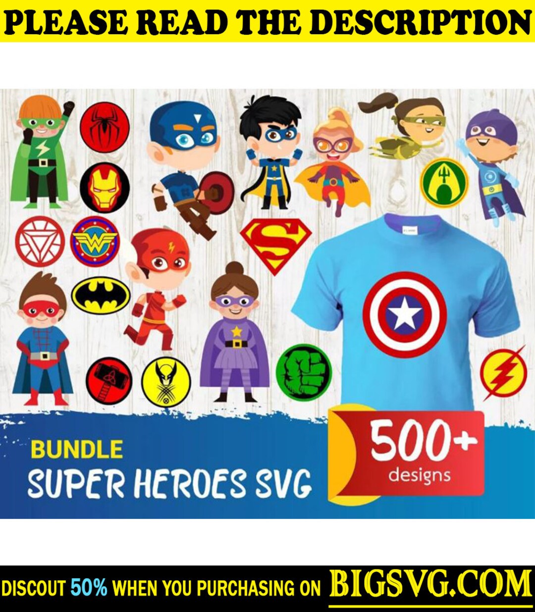 100 Superhero Bundle SVG, Superhero Vector, Superhero Silhouette ...