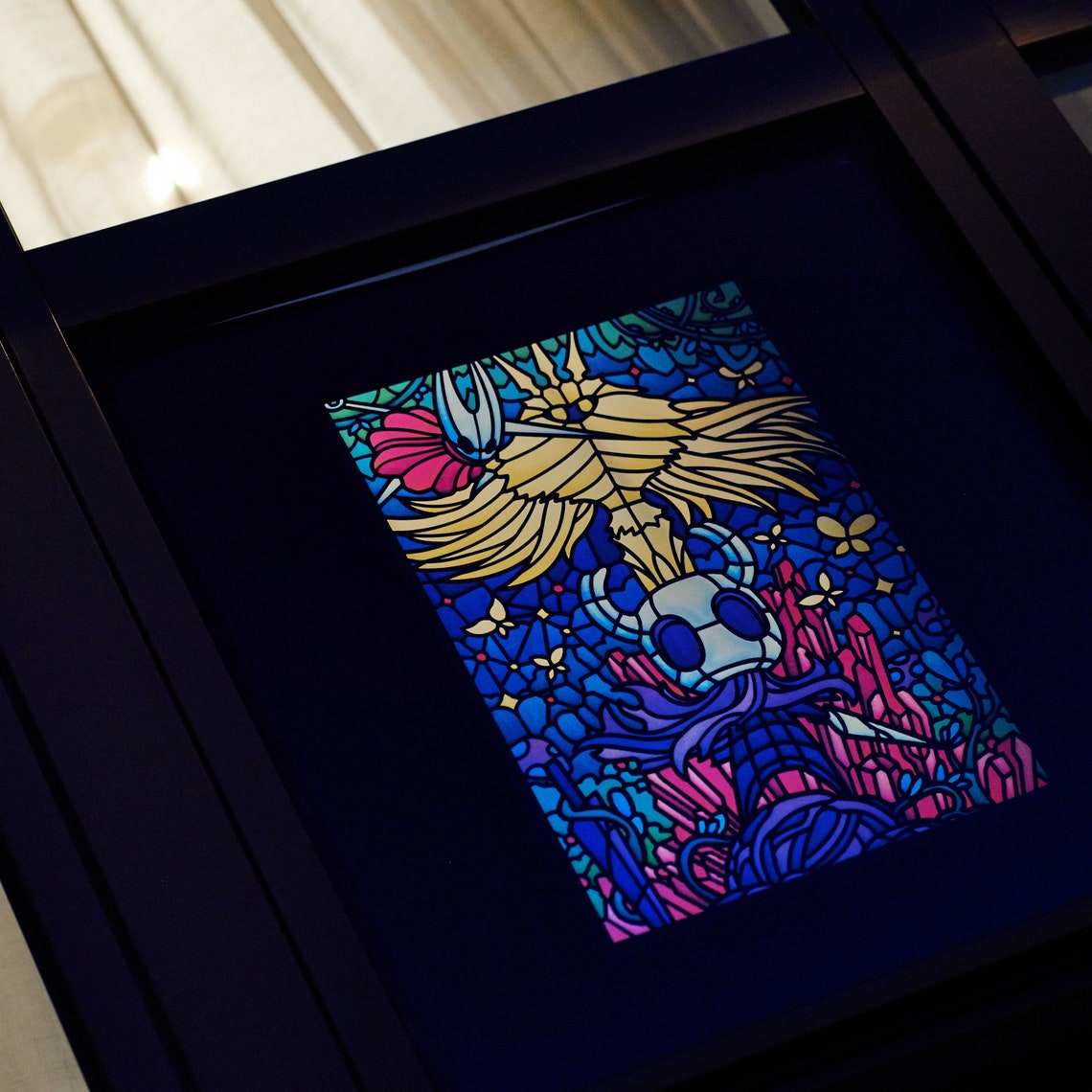 Hollow Knight Inspired Translucent Light Art for Wall, Lightbox or ...