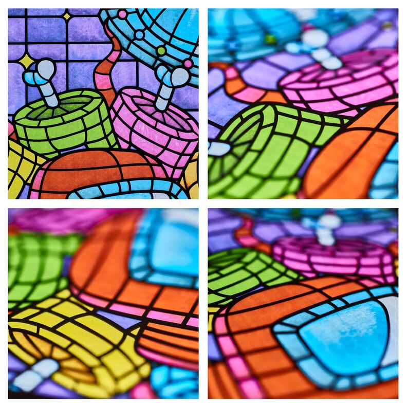 Among Us Inspired Translucent Light Art for Wall, Lightbox or Window ...