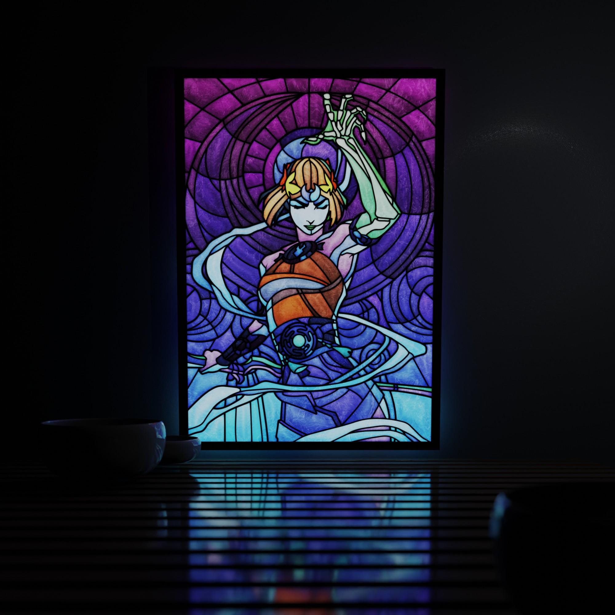 Melinoë From Hades Game Inspired Translucent Light Art for Wall ...
