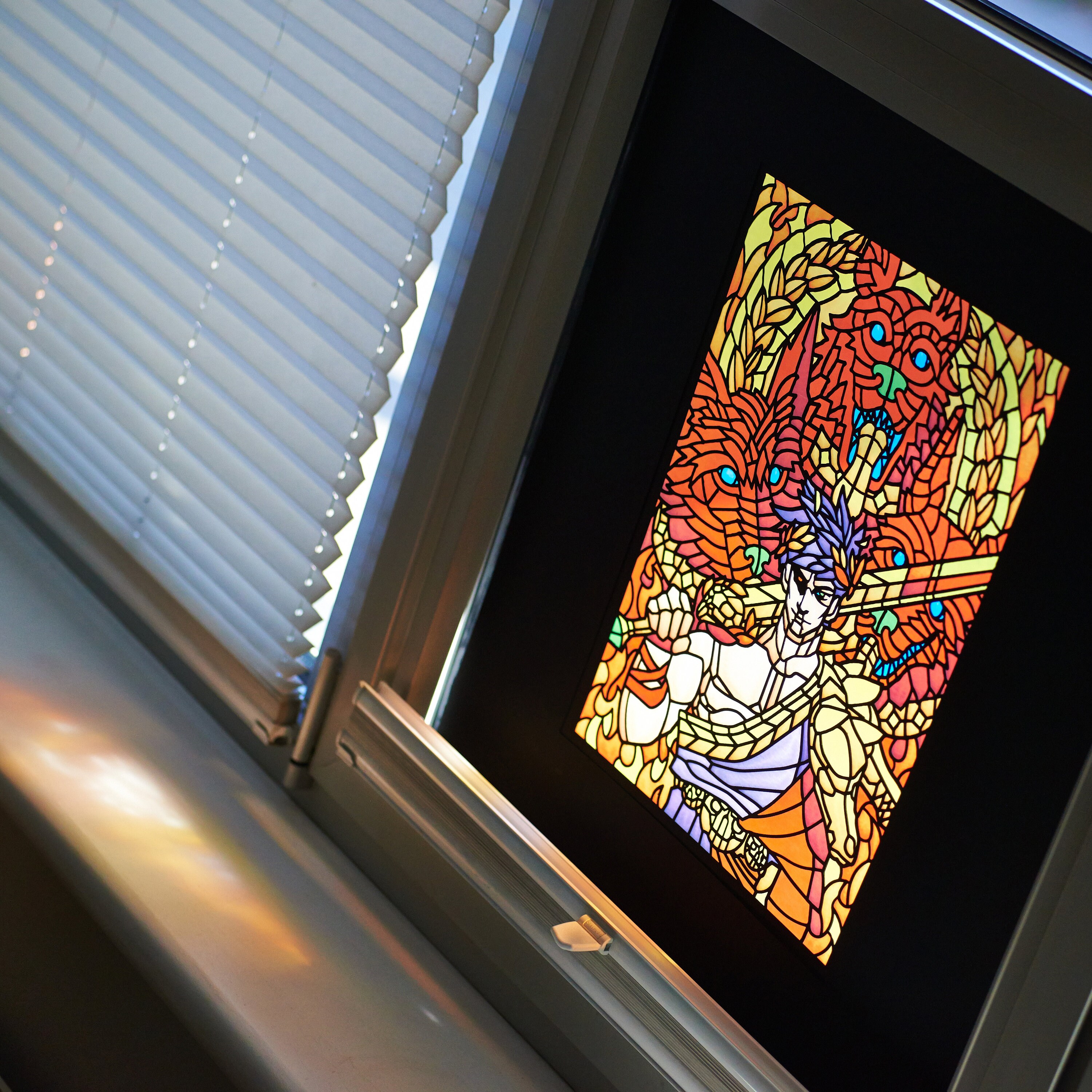 Hades Inspired Translucent Light Art for Wall, Lightbox or Window ...