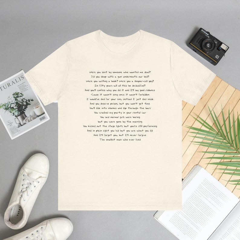 The Tortured Poets Department Smallest Man Who Ever Lived Bridge Lyrics ...