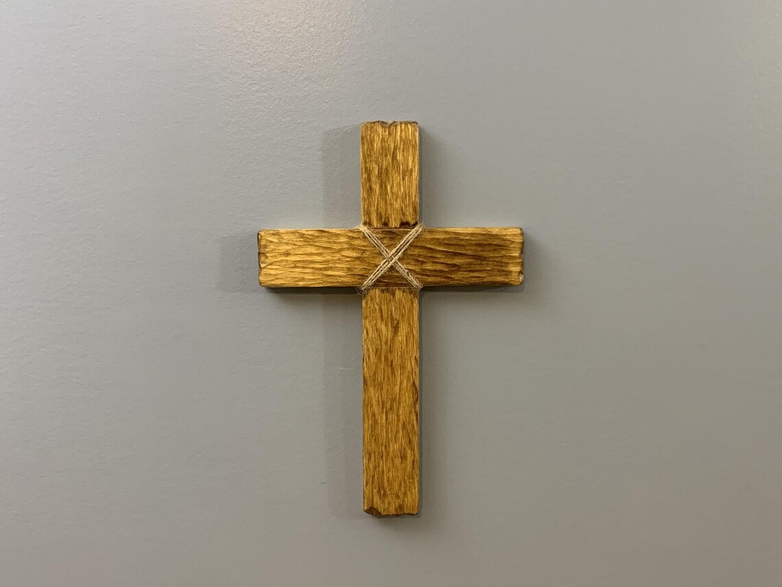 Rustic Decorative Wooden Wall Cross - Etsy