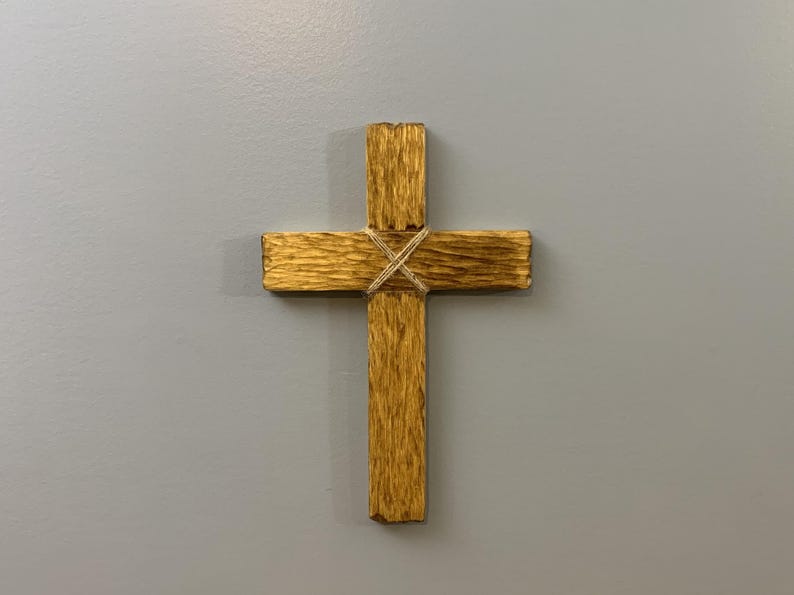 Rustic Decorative Wooden Wall Cross - Etsy