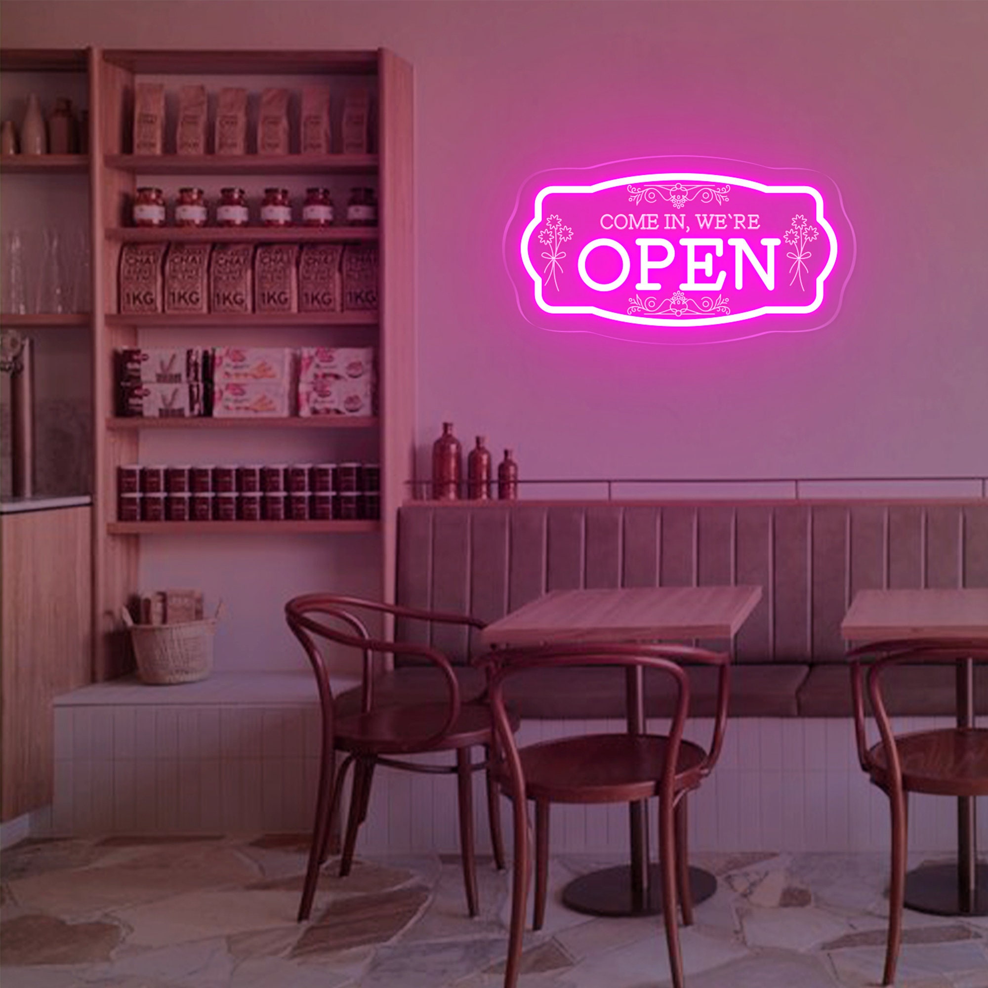 Open Sign for Business Hanging Sign We Are Open Sign Open Neon Sign ...