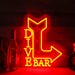 Retro Dive Bar Neon Sign,custom Dive Bar Wall Decor Light,bar Carter ...