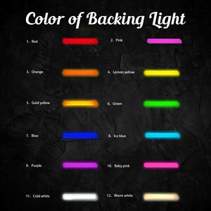 Custom Illuminated Backlit Sign,outdoor and Indoor Signage,custom ...