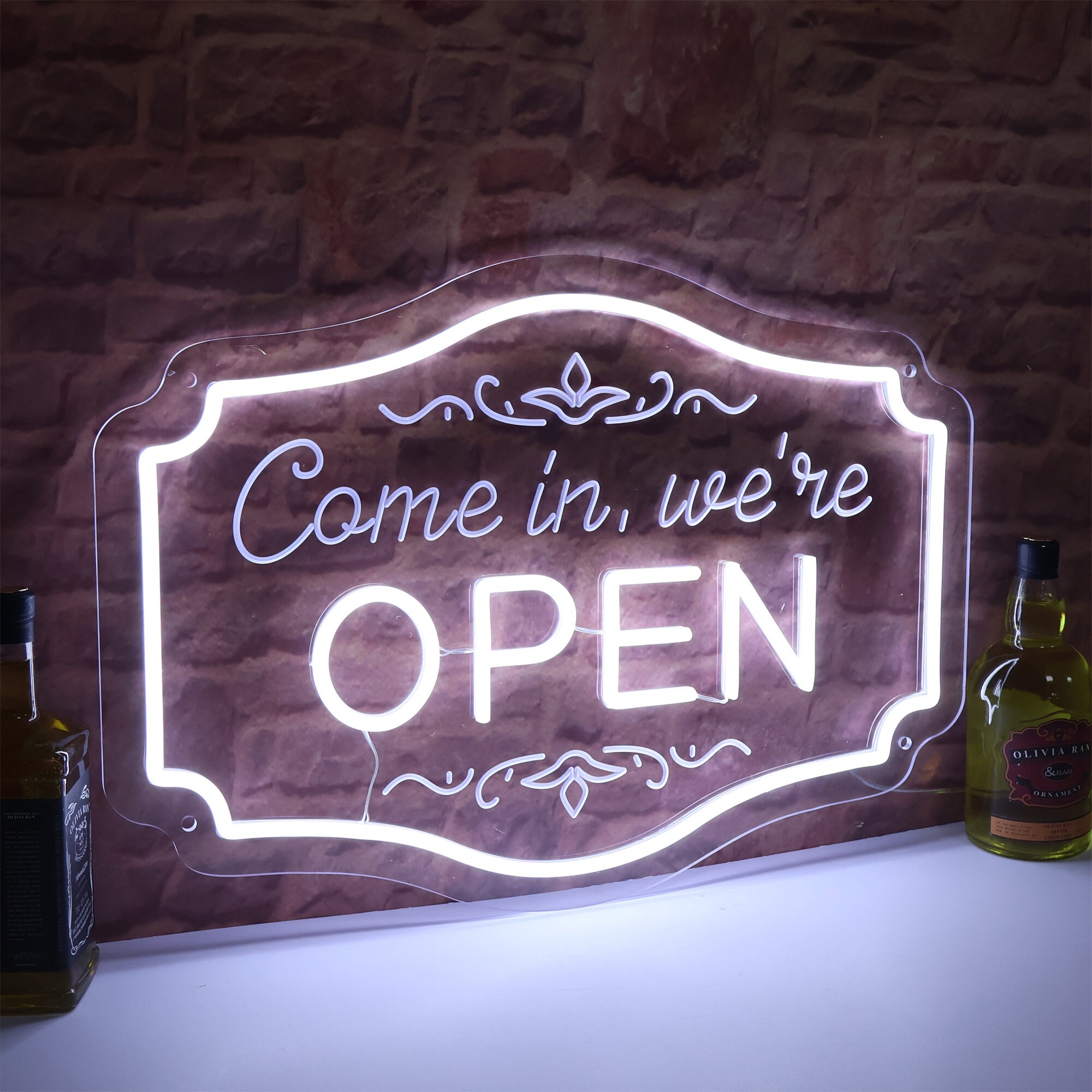 Open Sign for Business Hanging Sign We Are Open Sign Open Neon Sign ...
