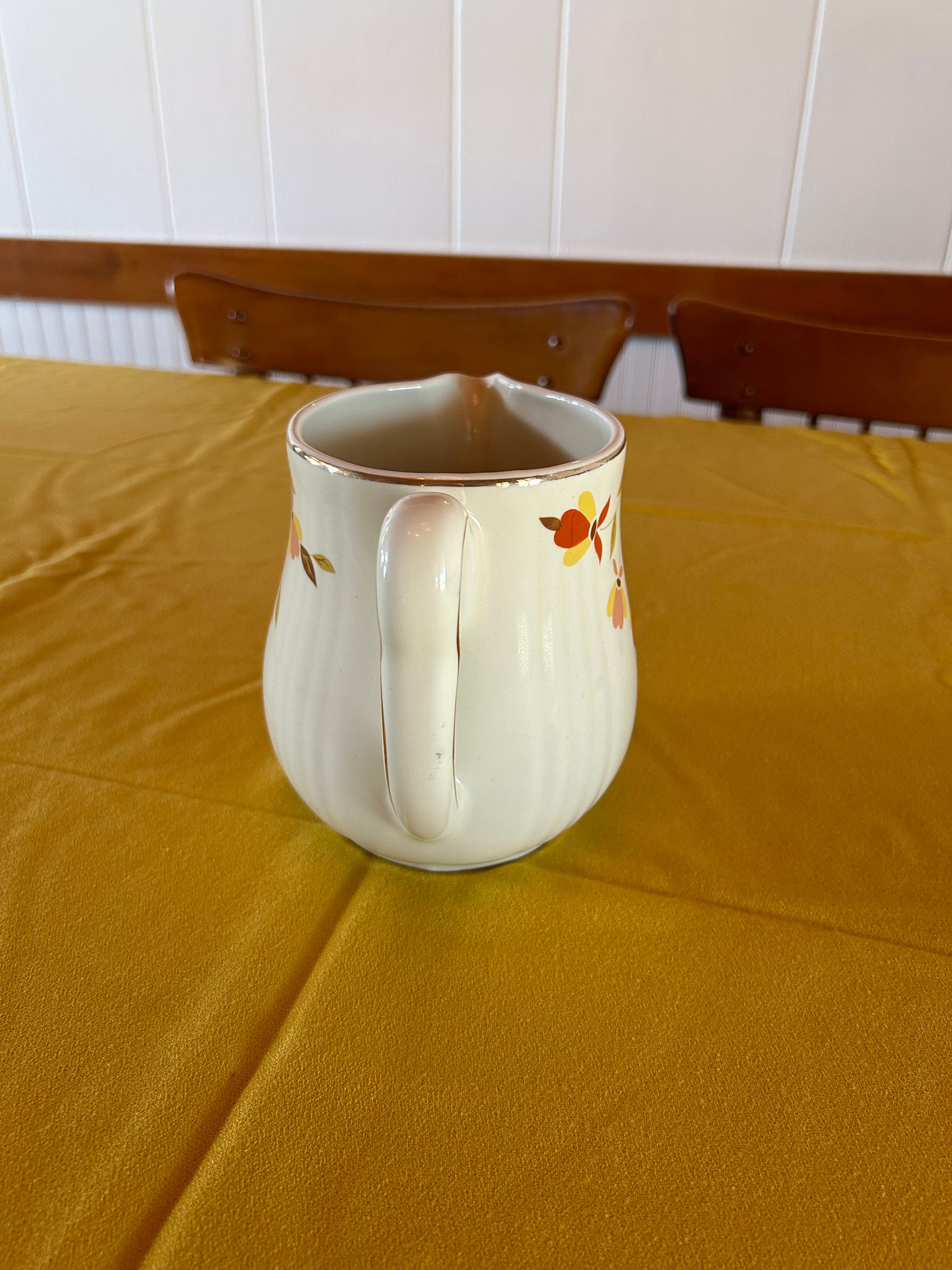 Hall Autumn Leaf Pitcher - Etsy