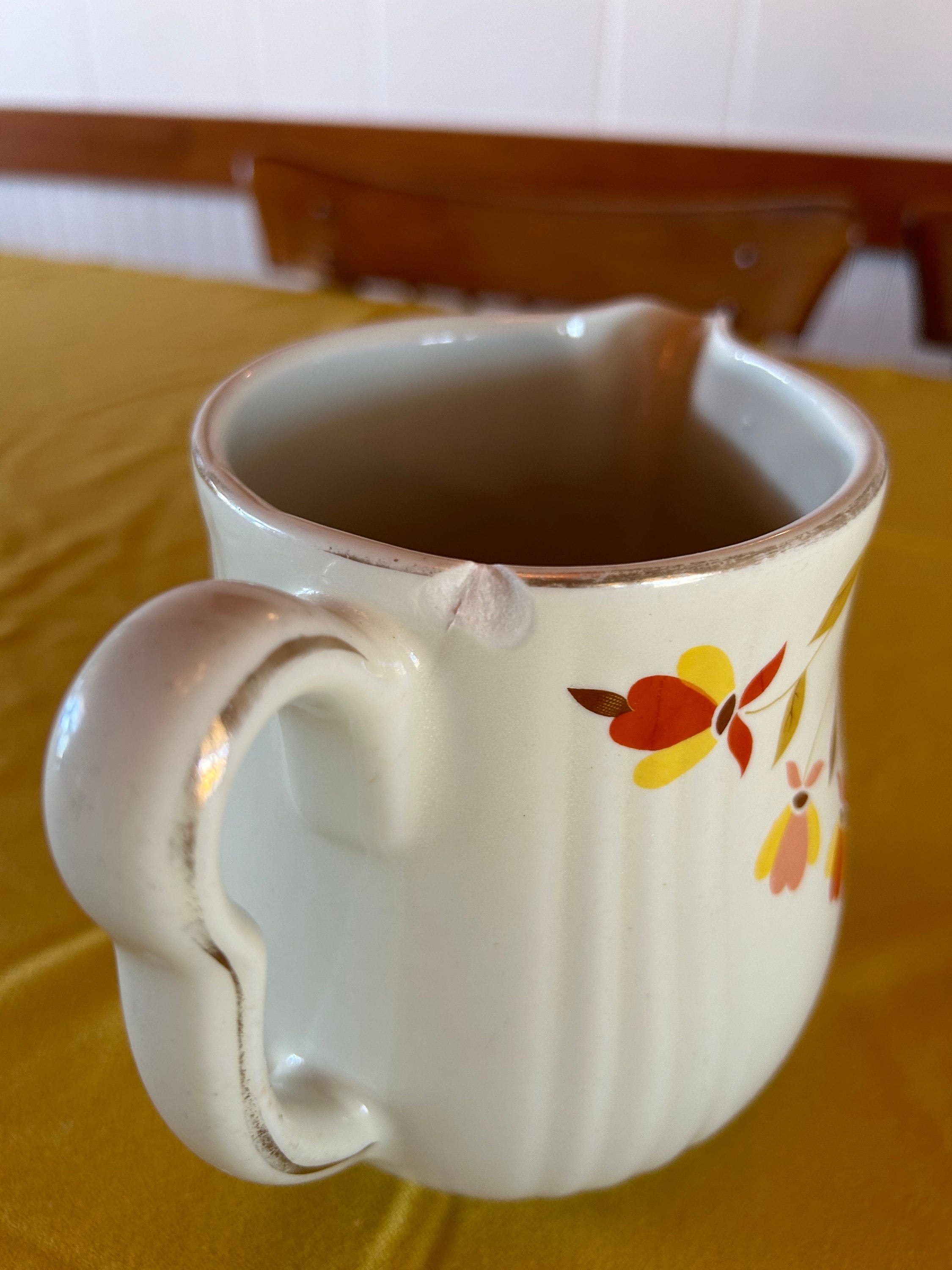 Hall Autumn Leaf Pitcher - Etsy