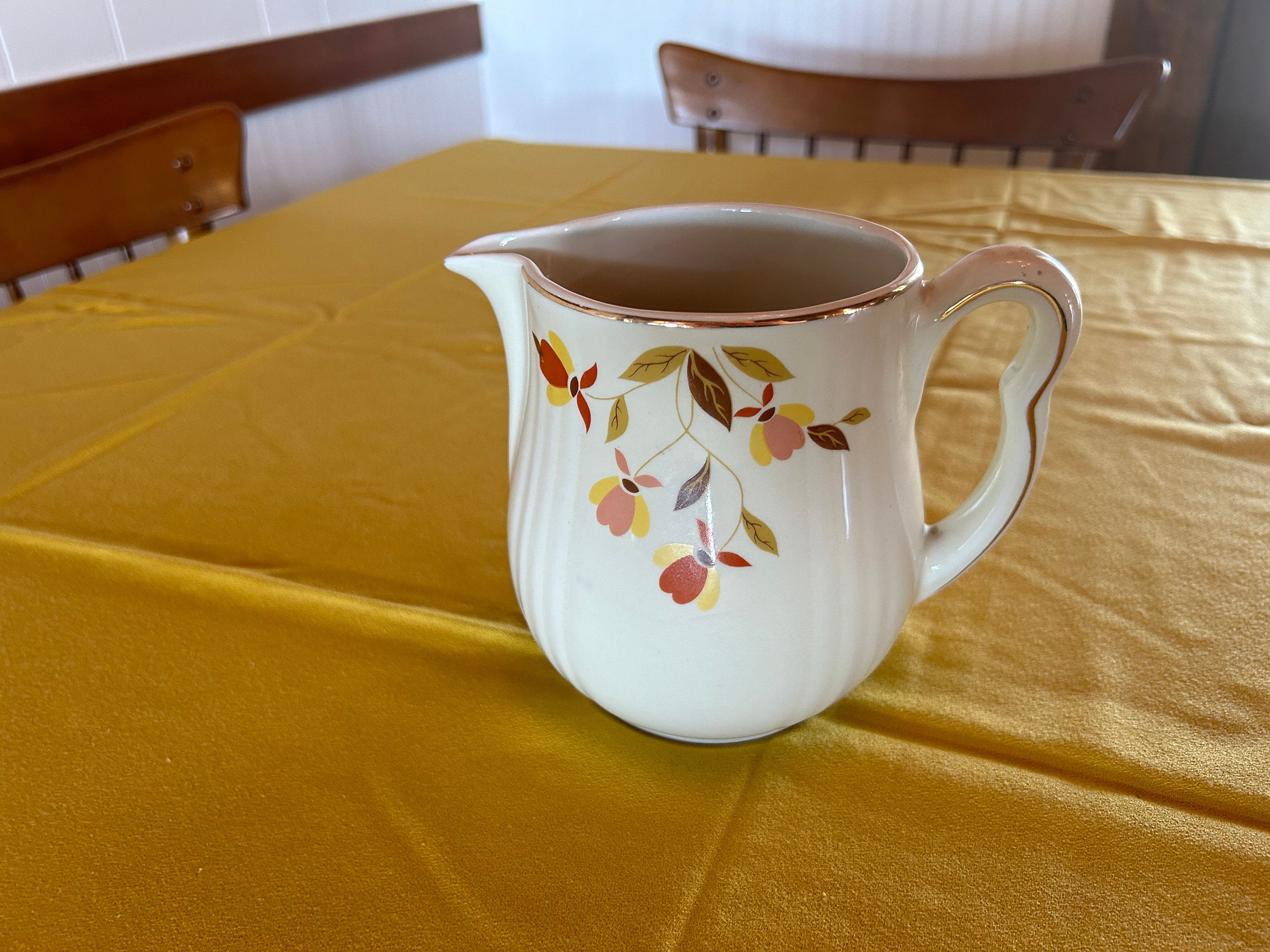 Hall Autumn Leaf Pitcher - Etsy