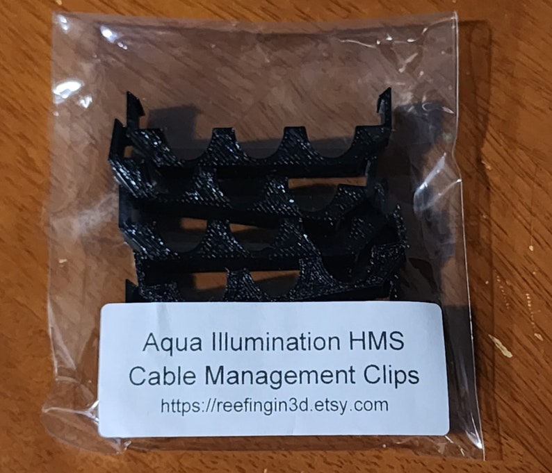 Aqua Illuminations HMS Light Rack Wire Management Clips - Etsy