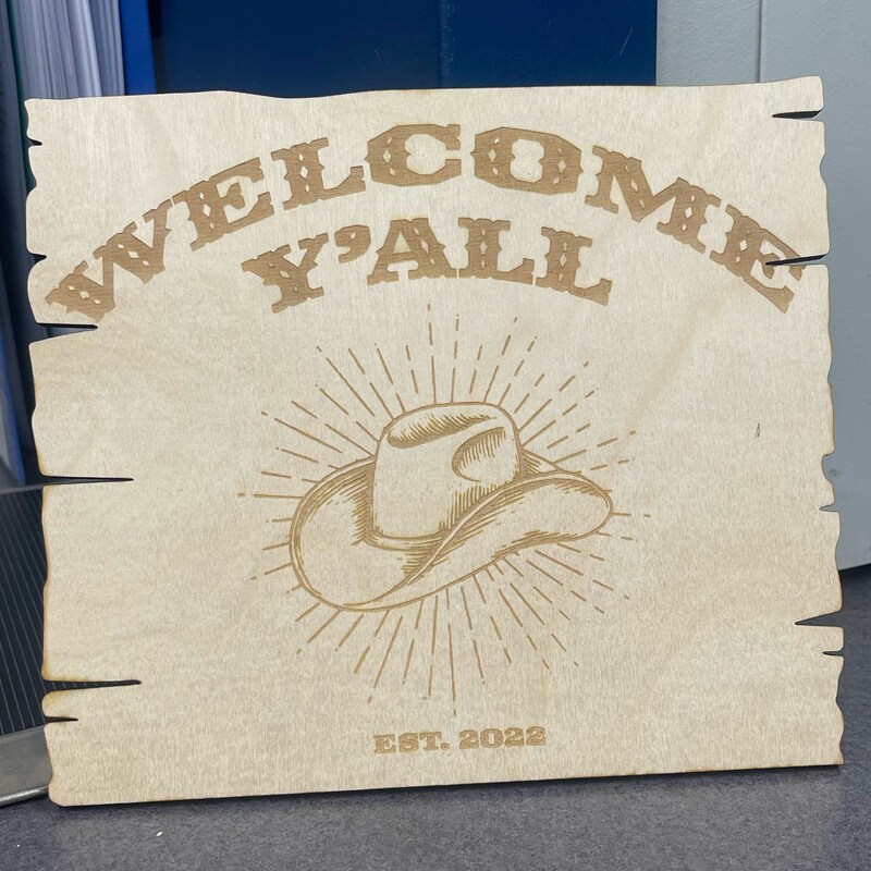 Western Door Hanger - Etsy