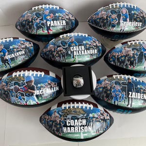 Custom Football (personalized Photo) - Etsy