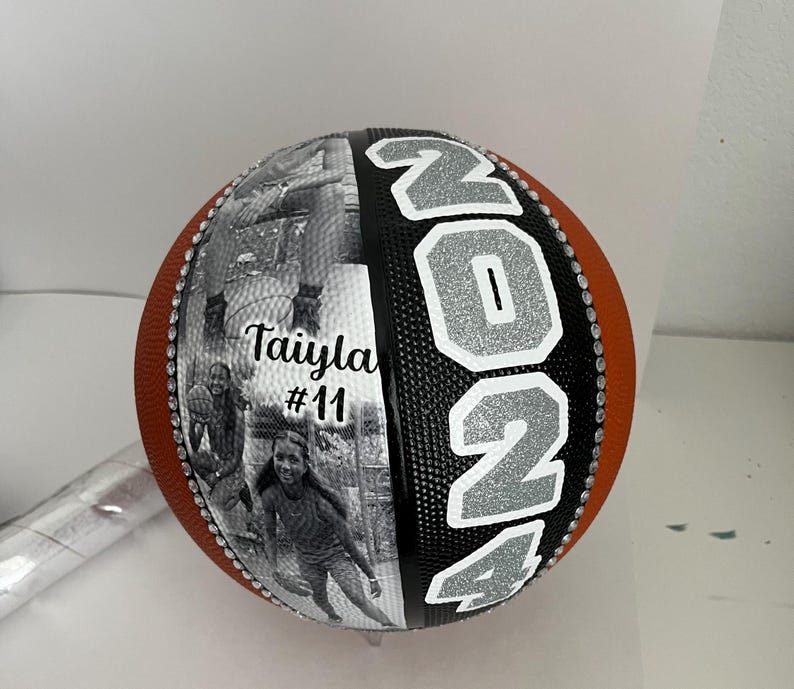 Custom Basketball (personalized Photo) - Etsy