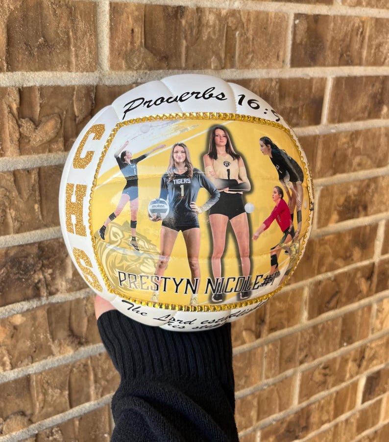 Custom Volleyball (personalized Image) - Etsy