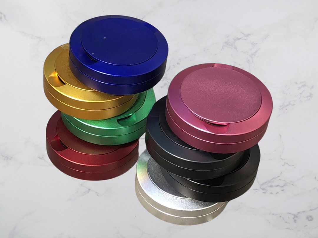 Metal Zyn Can Dip Can Tin Nicotine Pouches Snus Gift for Zyn Stash ...
