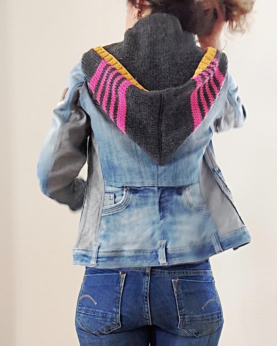 Knitting Instructions Hood, to Pimp Your Jacket - Etsy