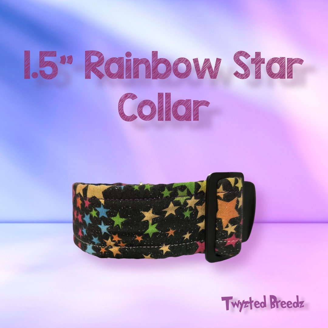 Premade Rainbow Star Collar - Etsy
