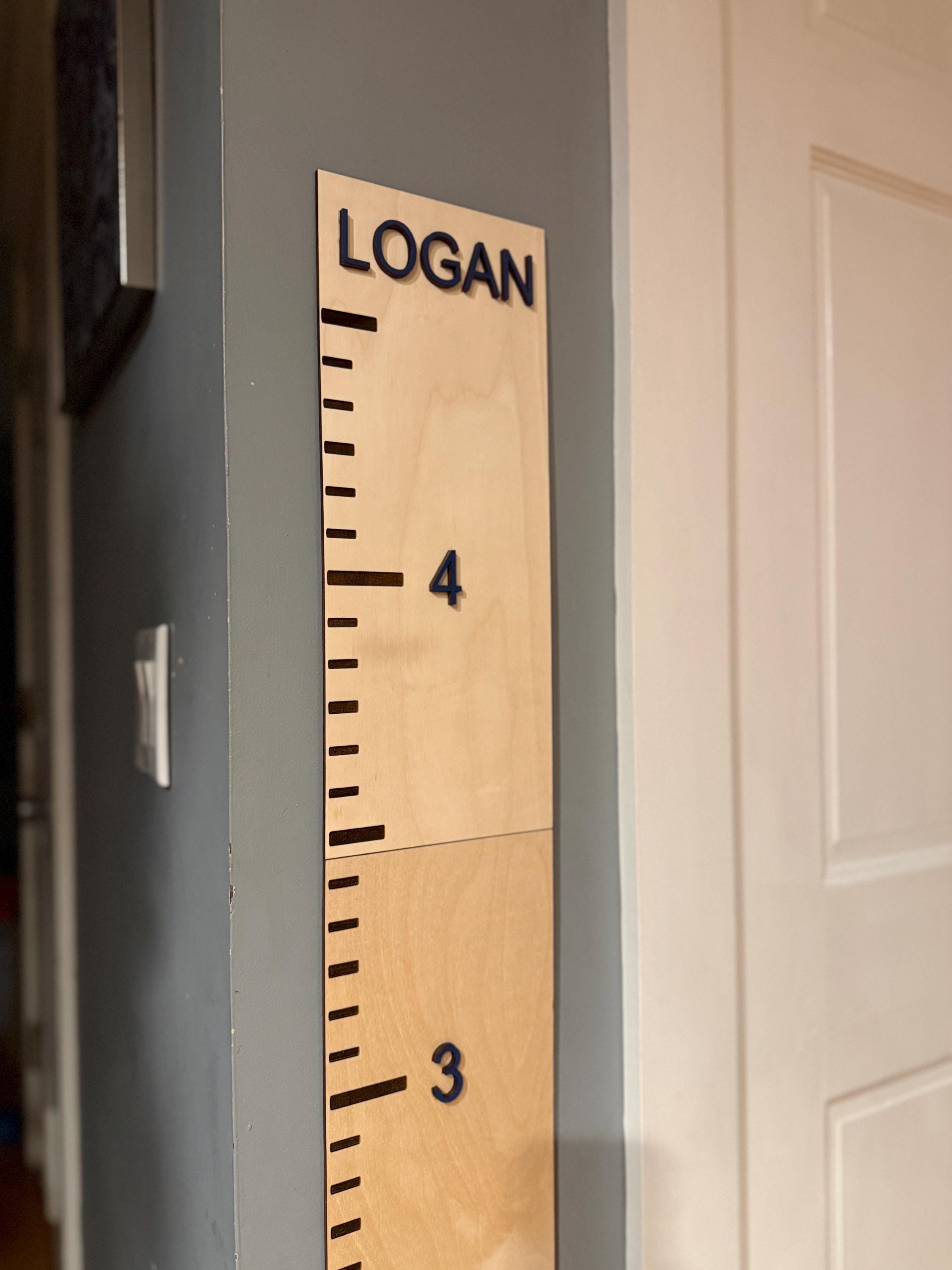Growth Chart Ruler | Folding Growth Ruler | Personalized Children's ...