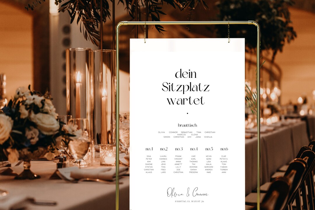 Seating Plan Your Seat is Waiting Orientation for the Guests Pdf for ...