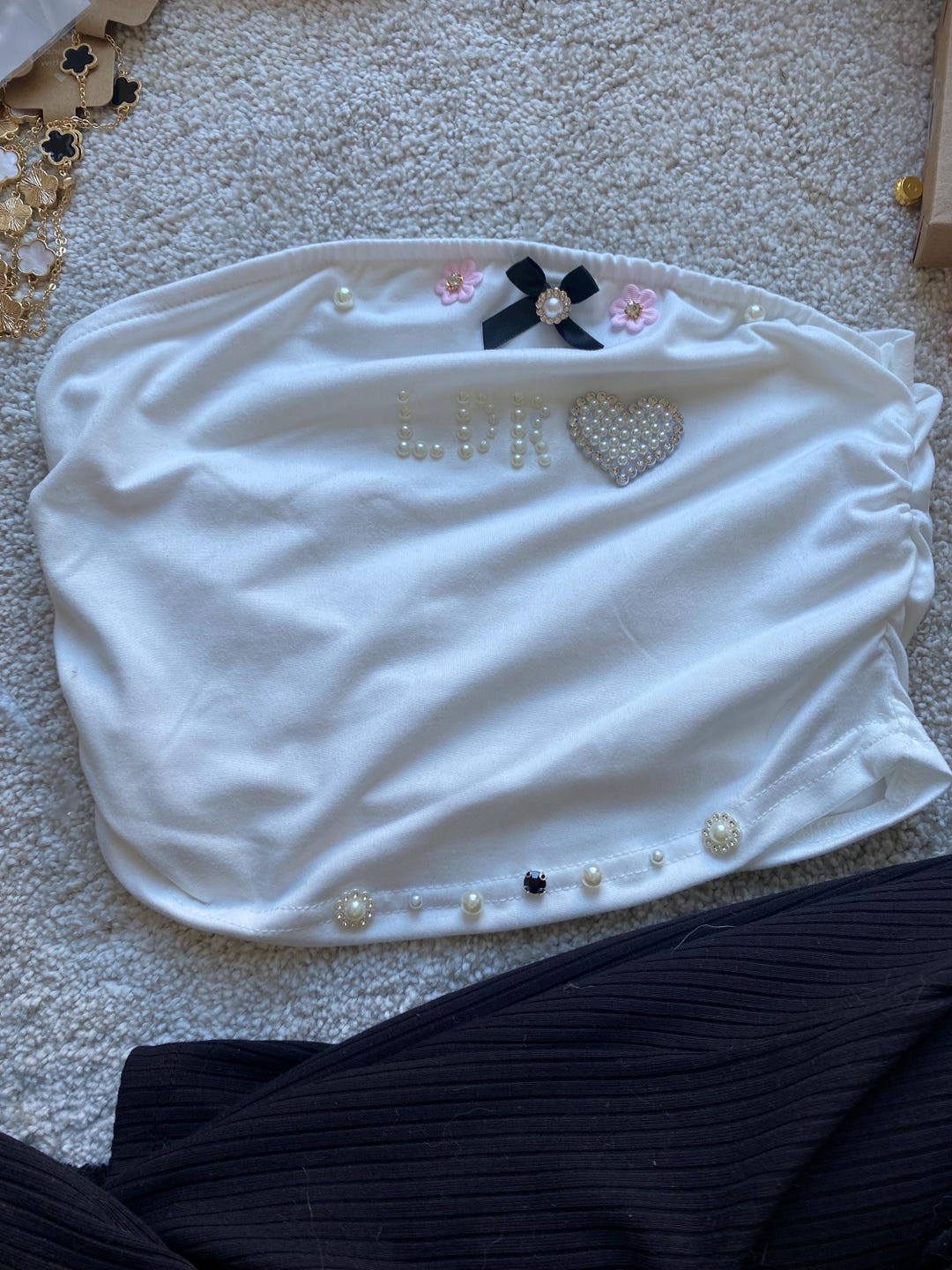 Strapless Lana Del Rey Top (12 Years) - Etsy