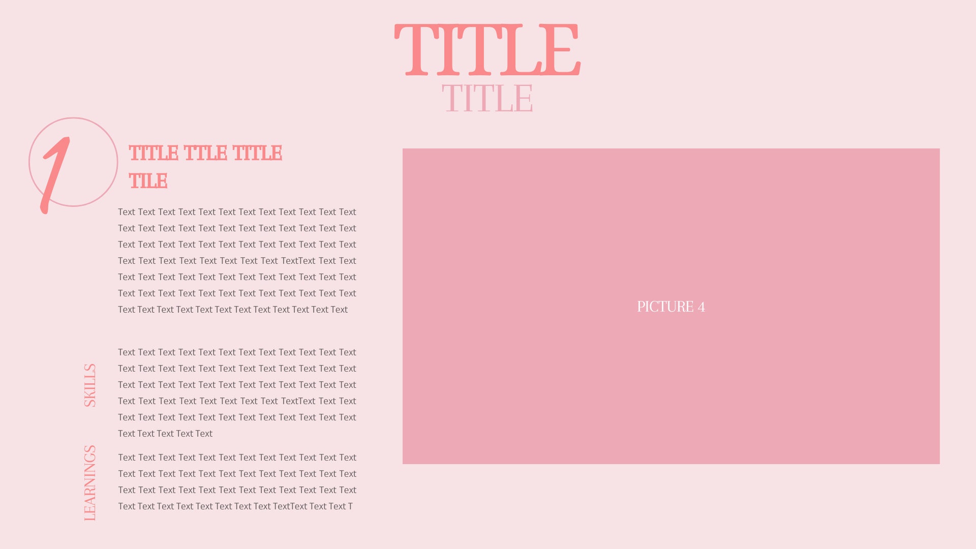 Chic Powerpoint Template - Etsy