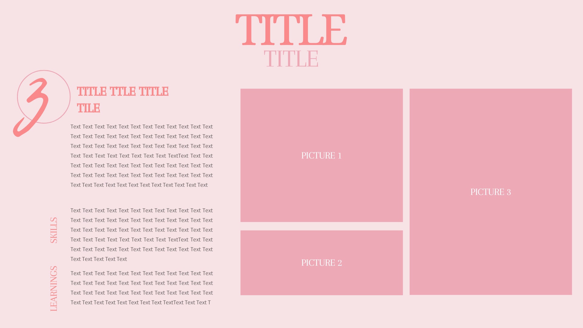 Chic Powerpoint Template - Etsy