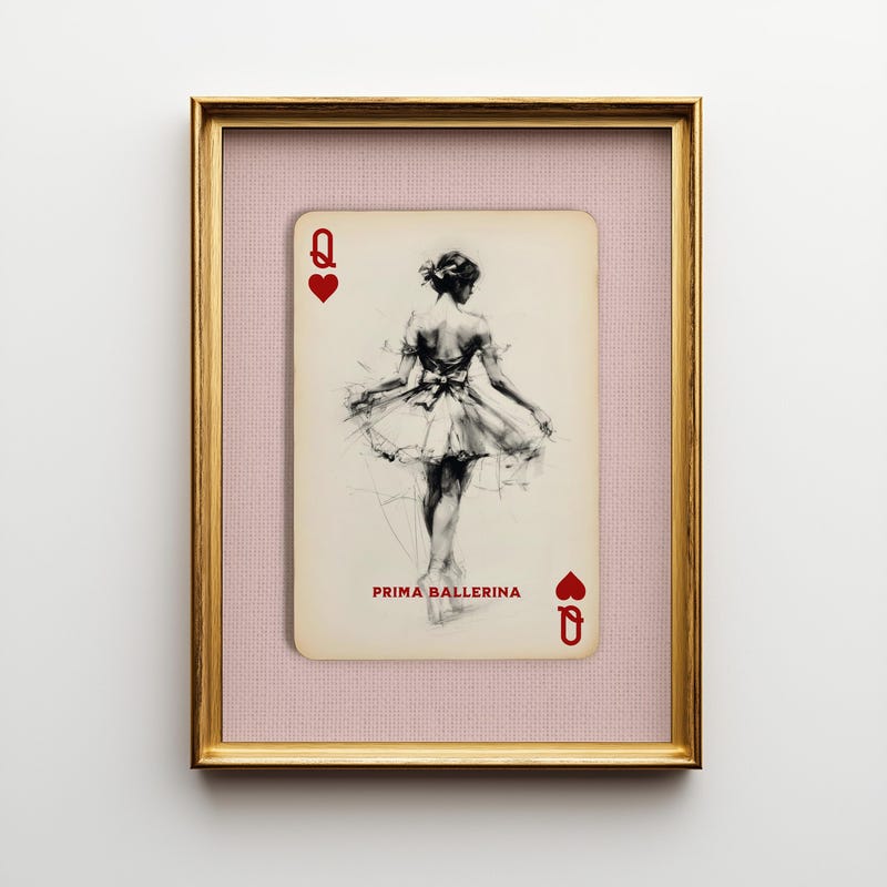 Coquette Ballet Poster - Etsy