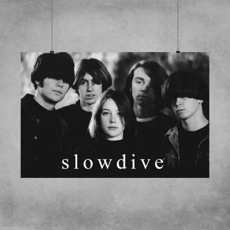 36 X 24 Slowdive Alternative Rock Band Poster - Etsy