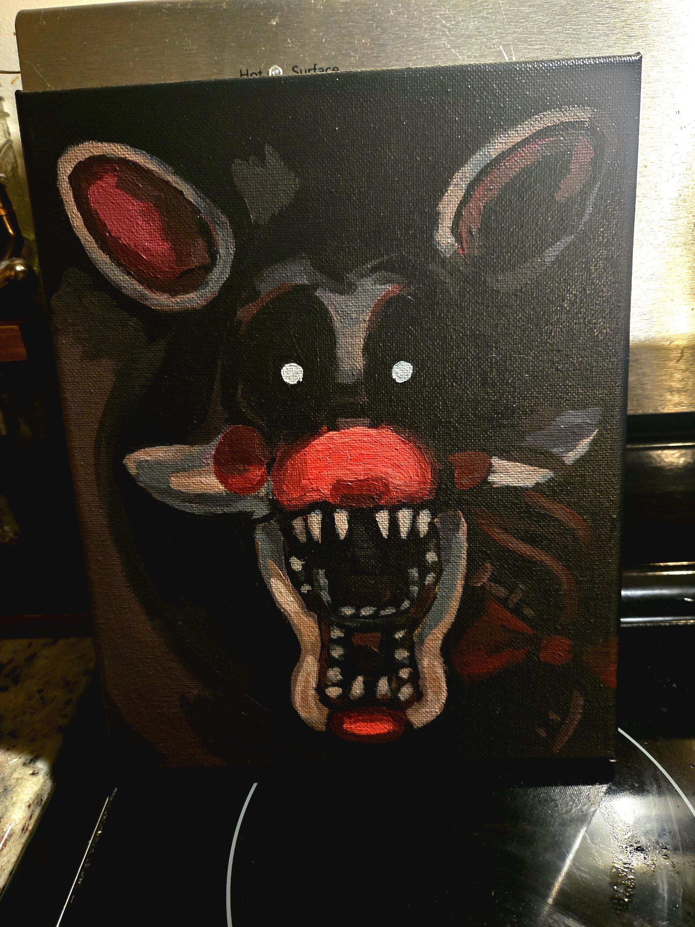 FNAF Inspired MANGLE Original 8x10 Painting - Etsy