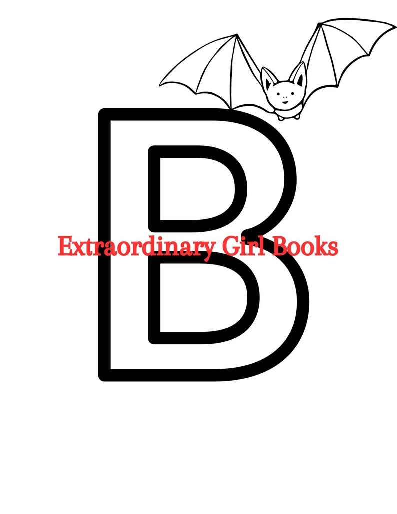 ABC Digital Coloring Book - Etsy