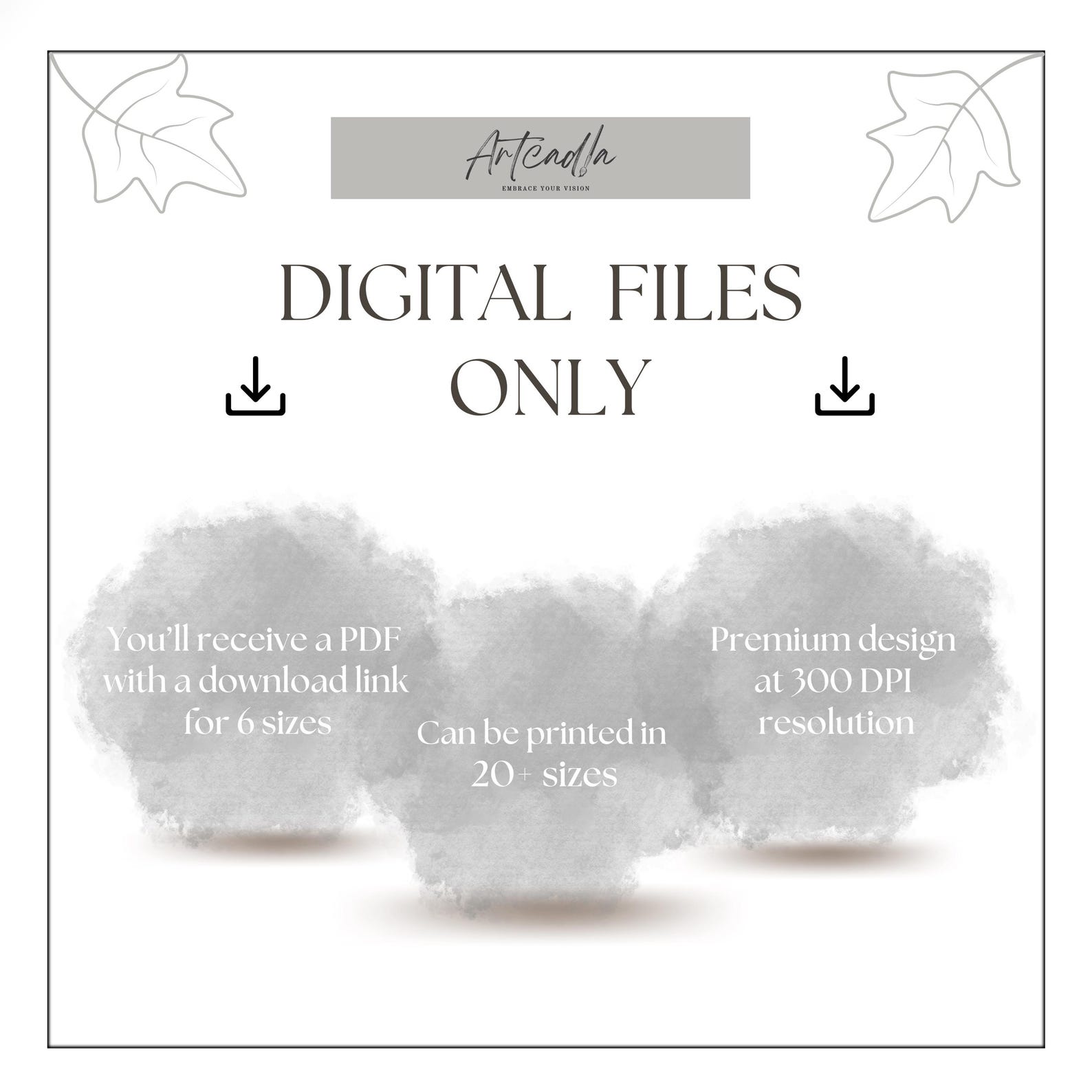 Digital Print Wall Art Download Choose Your Favorite Artwork - Etsy