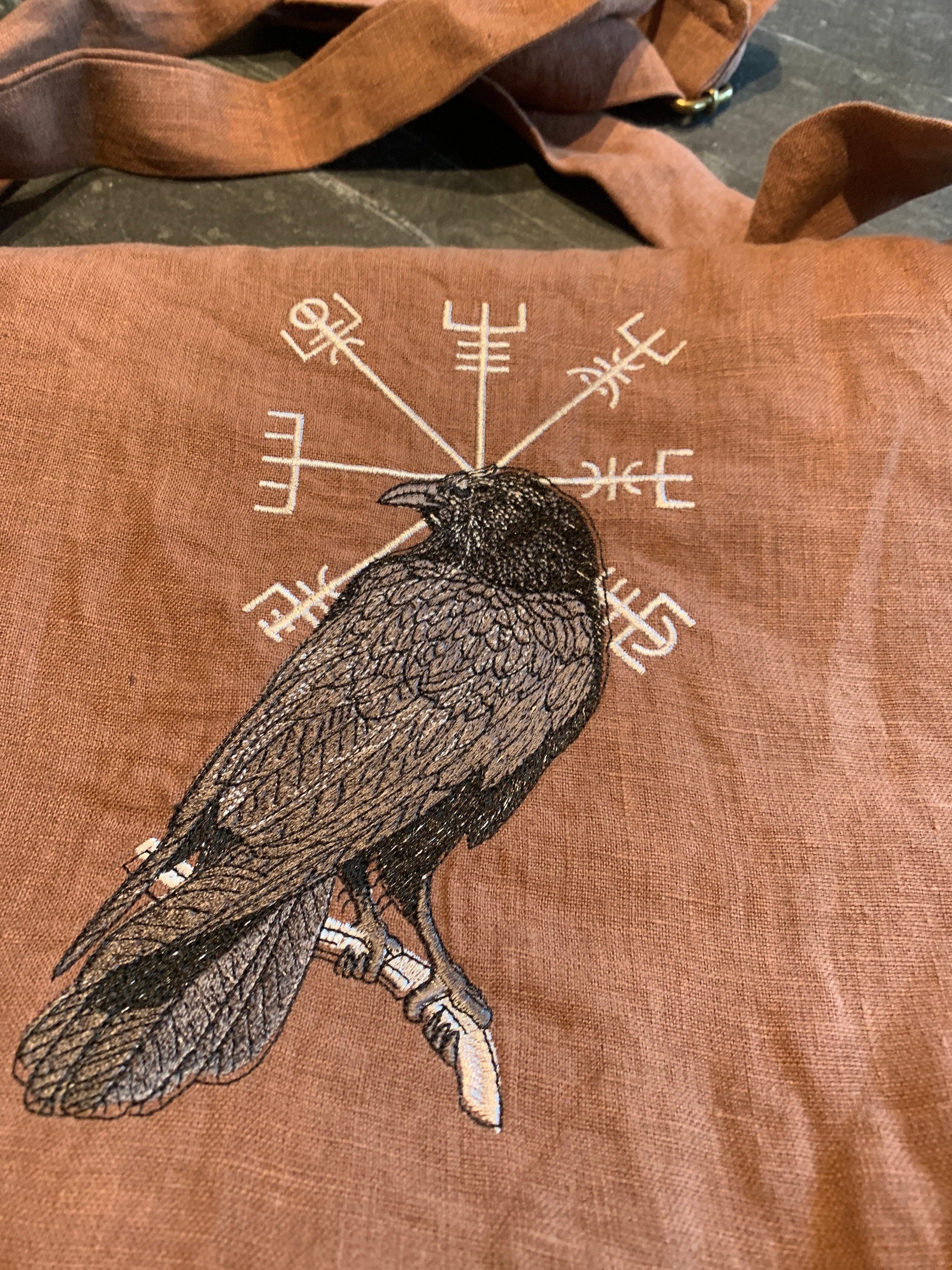 Viking Crow Purse - Etsy