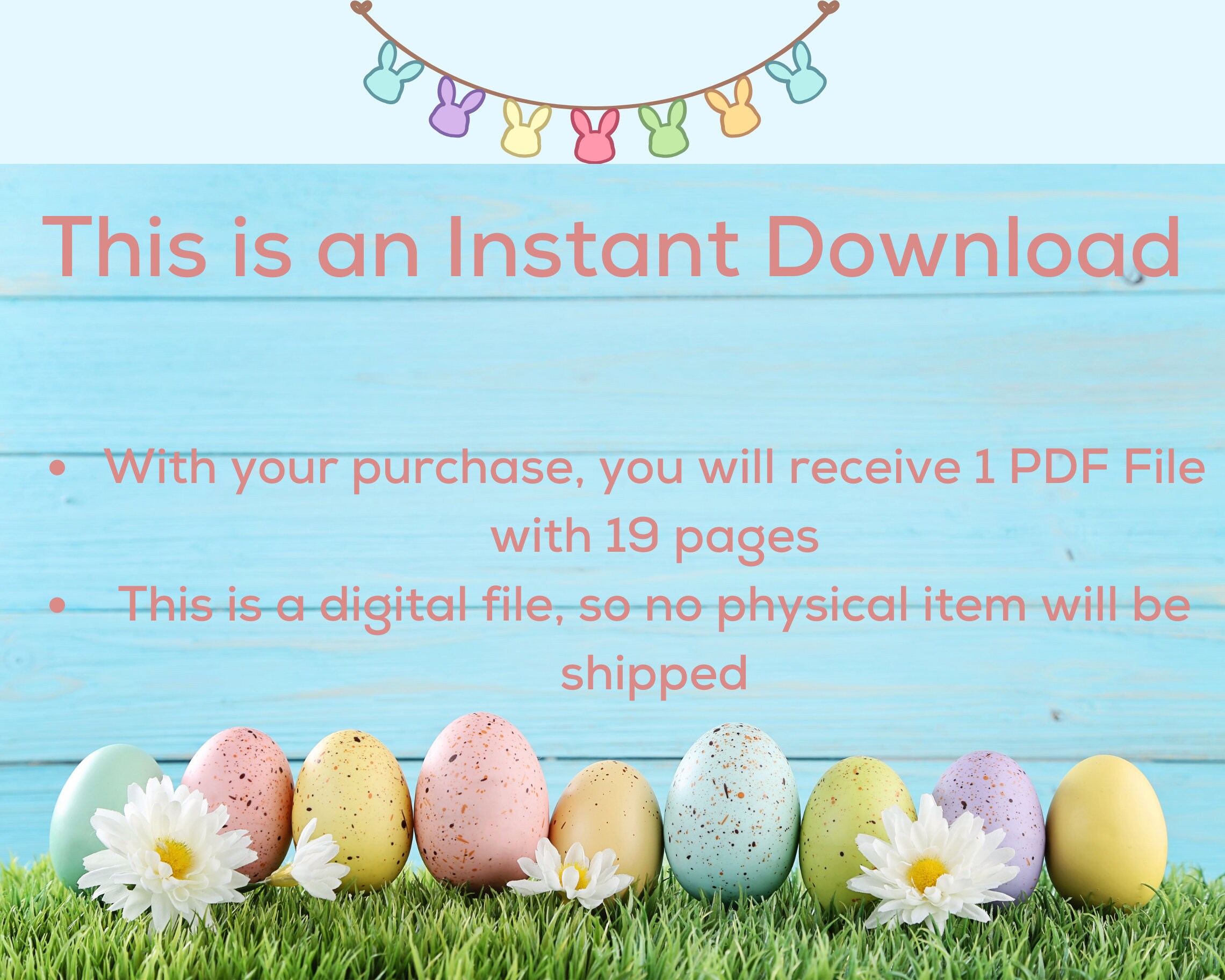 Easter Activity Printable Bundle: Easter Word Scramble, I Spy, Easter ...