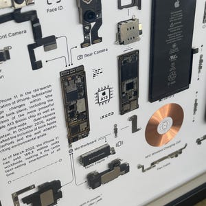 Frame + Free Template Teardown, Disassembly Iphone; Free Template ...