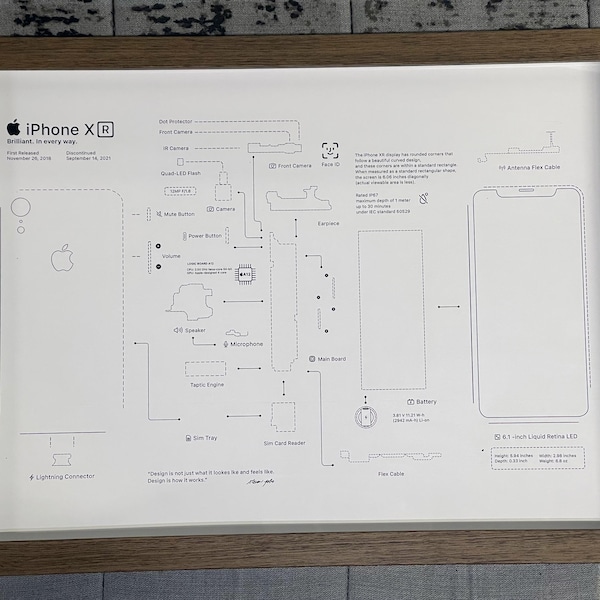 iPhone Teardown Template - Etsy