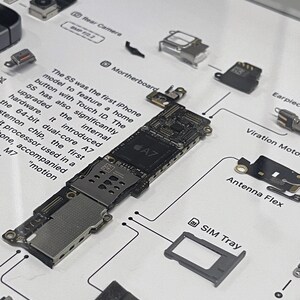 Disassembled iPhone 5 / 5S / SE Frame Art, Teardown With Framed Art ...