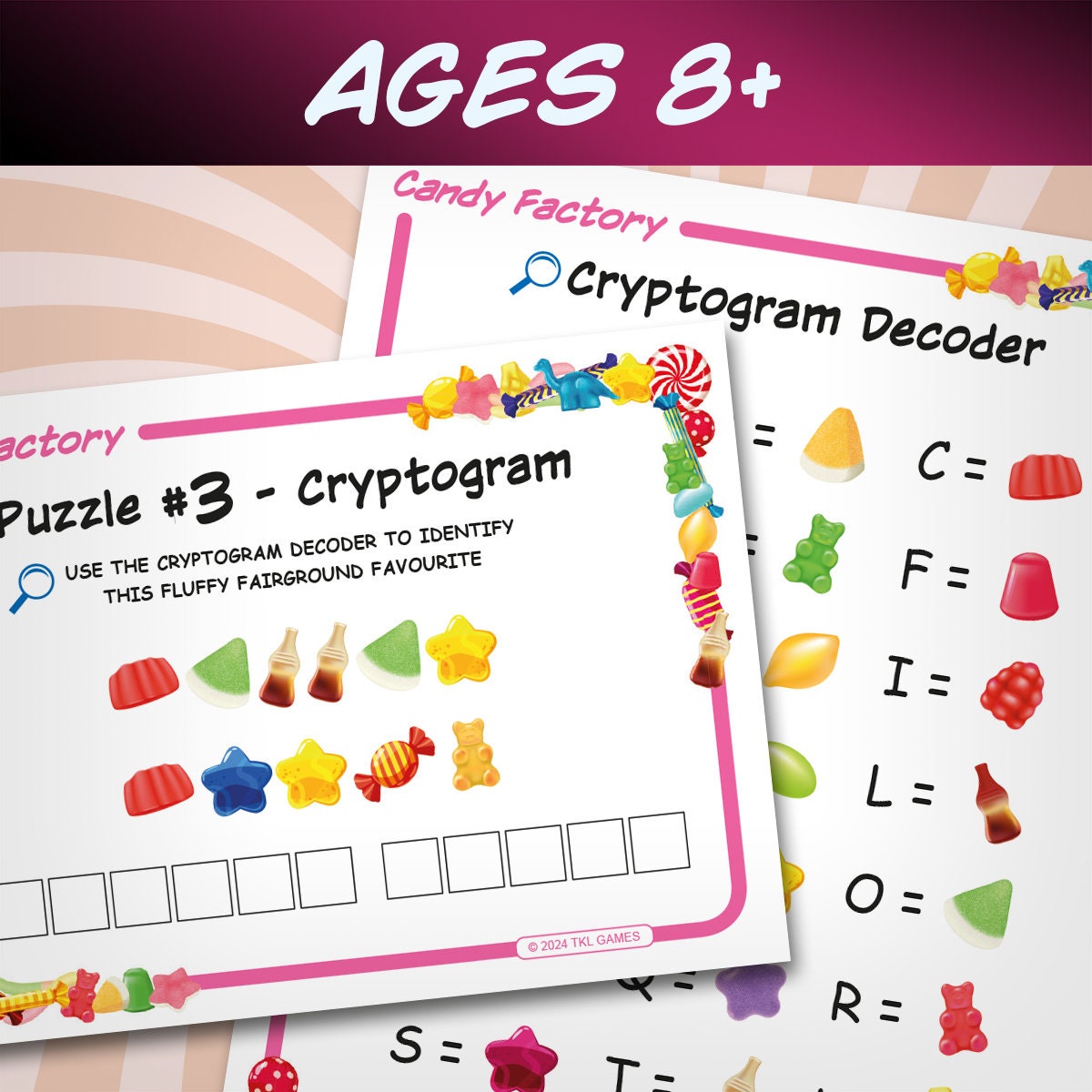 Candy Factory Printable Escape Room Adventure for Kids - Etsy