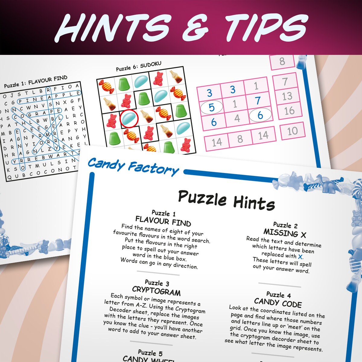 Candy Factory Printable Escape Room Adventure for Kids - Etsy