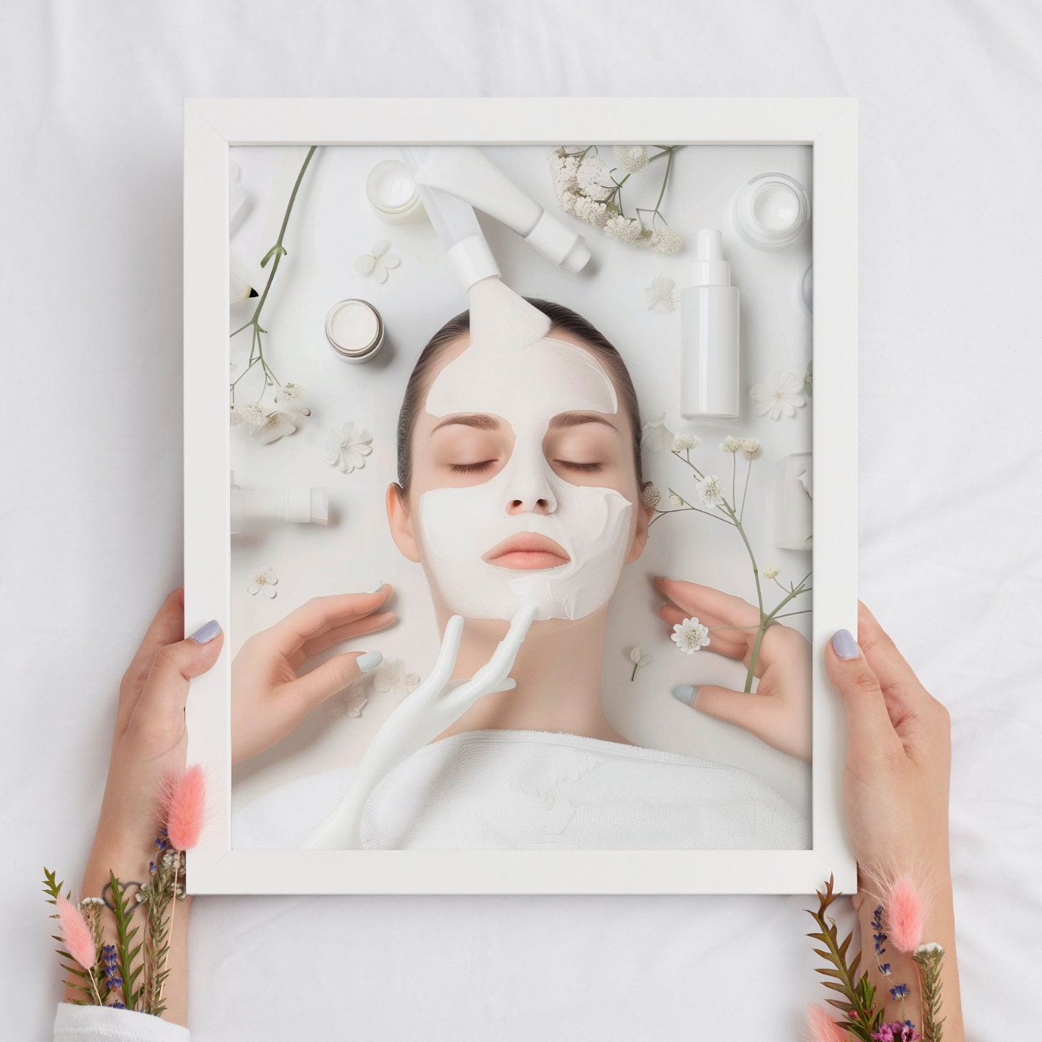 SET OF 2 Printable Beauty Salon Decor, Beauty Art, Beautician Print ...