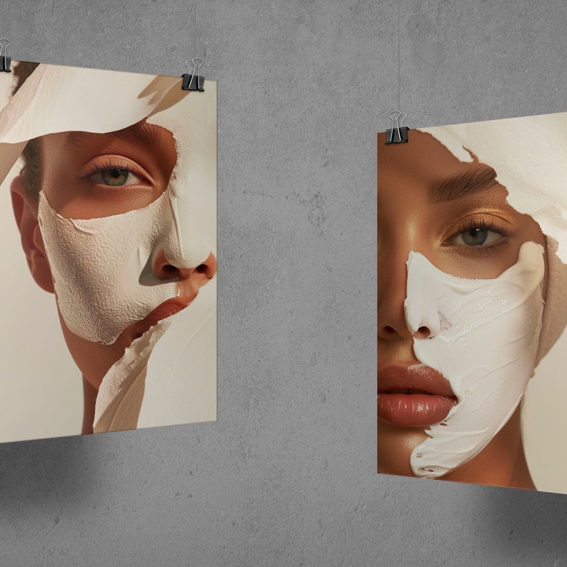 SET OF 2 Printable Beauty Salon Decor, Beauty Art, Beautician Print ...