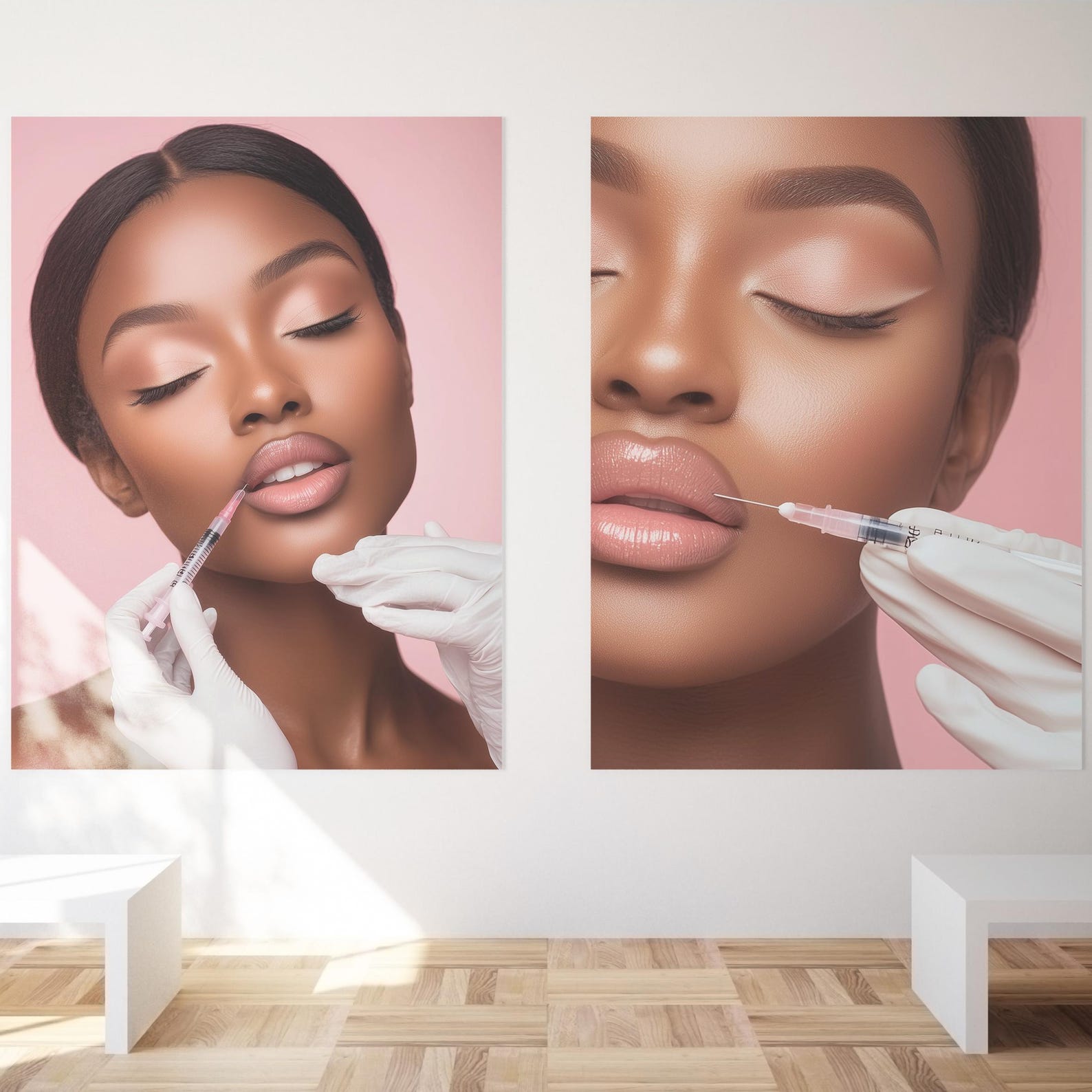 SET OF 2 Printable Beauty Salon Decor, Beauty Art, Beautician Print ...