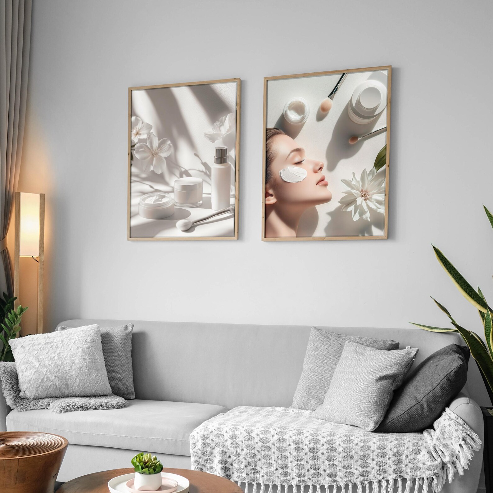 SET OF 2 Printable Beauty Salon Decor, Beauty Art, Beautician Print ...
