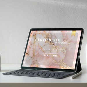 Editable Certificate of Completion,canva Certificate Template,diy ...